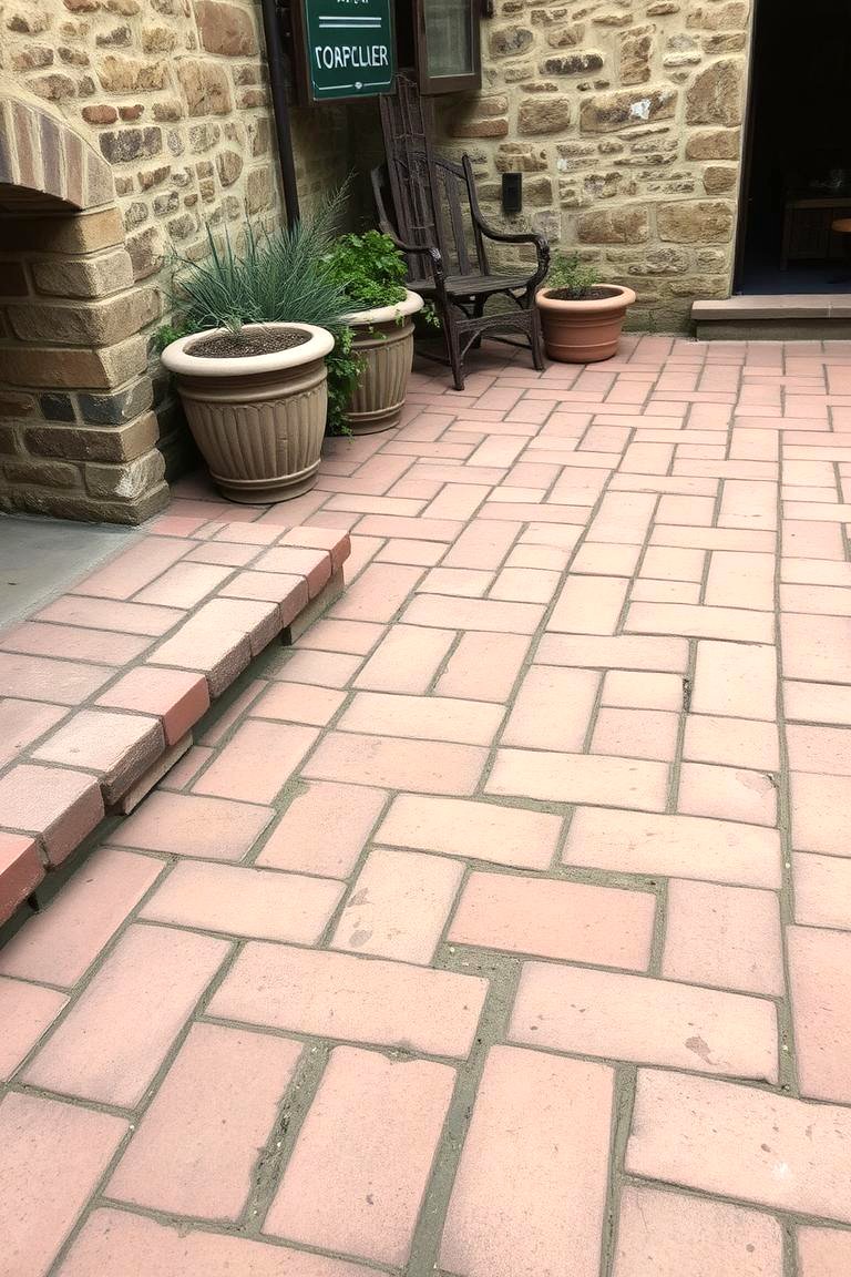 22 Herringbone Brick Patio Ideas: Timeless Landscape Designs - Lost At ...