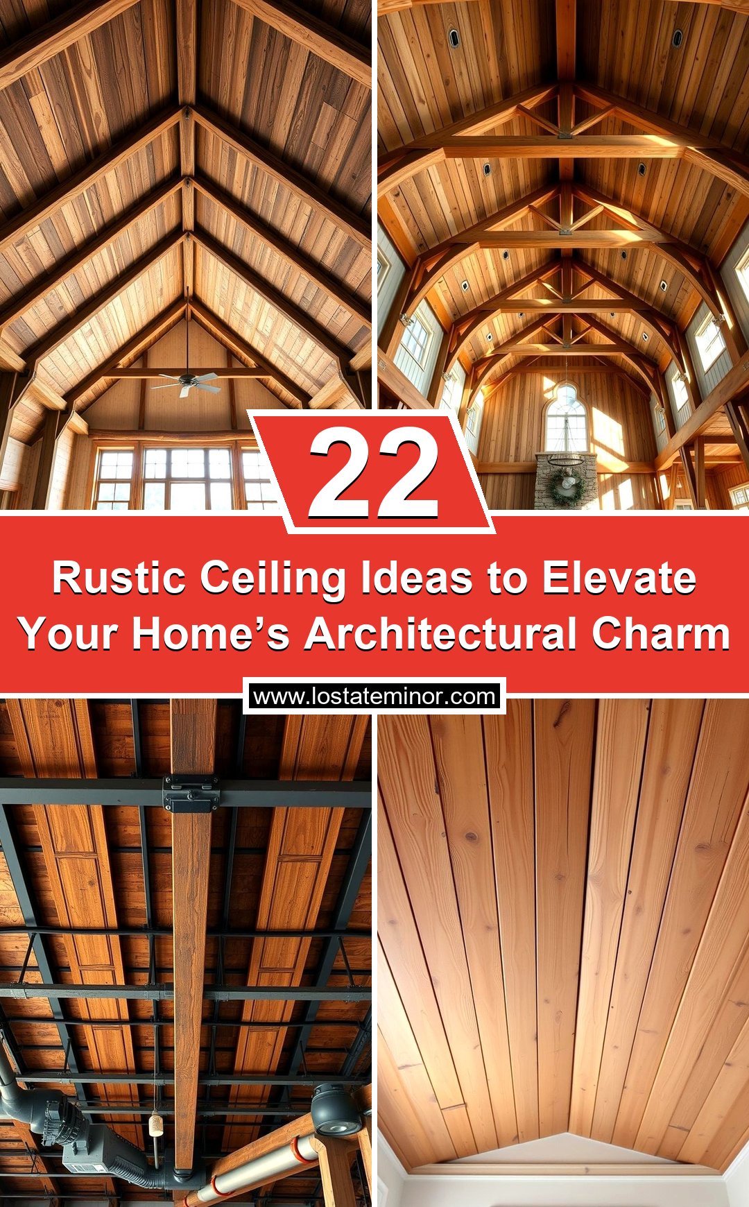 22 Rustic Ceiling Ideas to Elevate Your Home's Architectural Charm ...