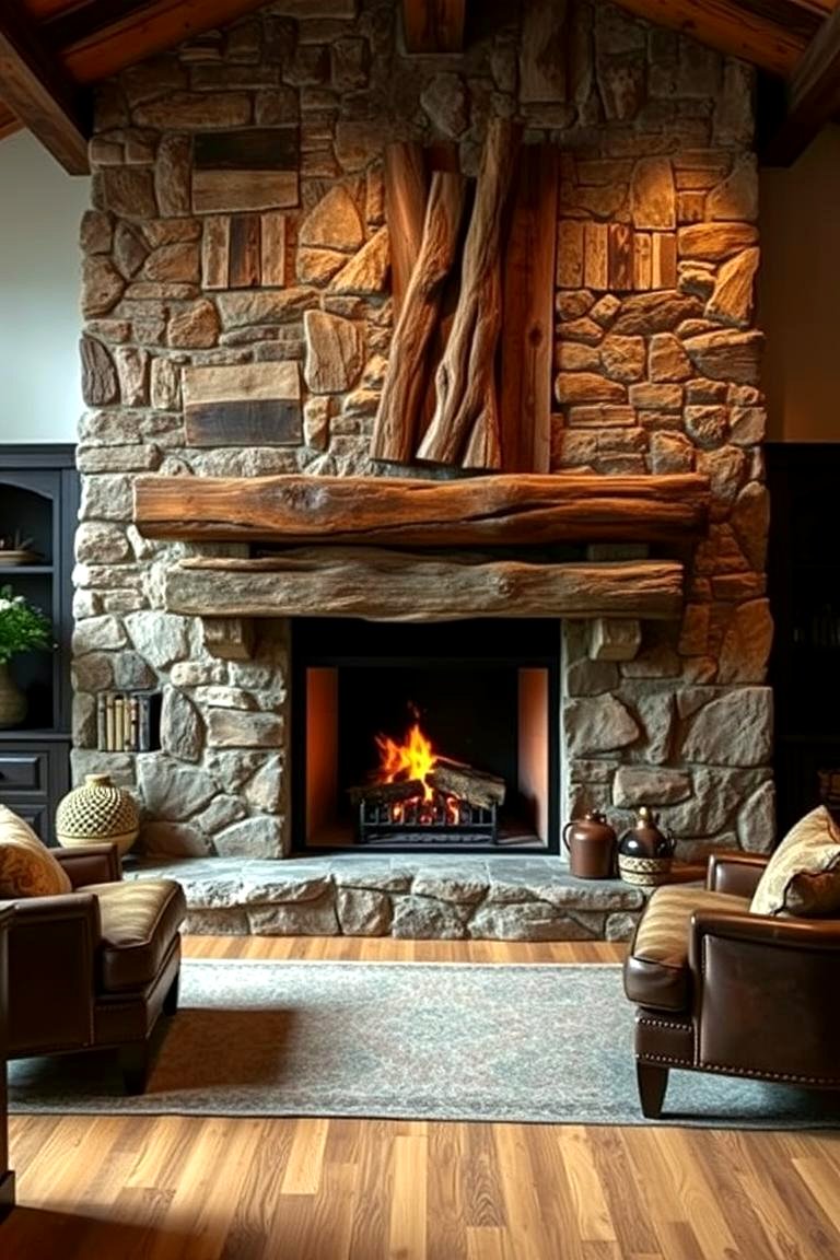 22 Modern 3-Sided Fireplace Ideas for Open Spaces - Lost At E Minor