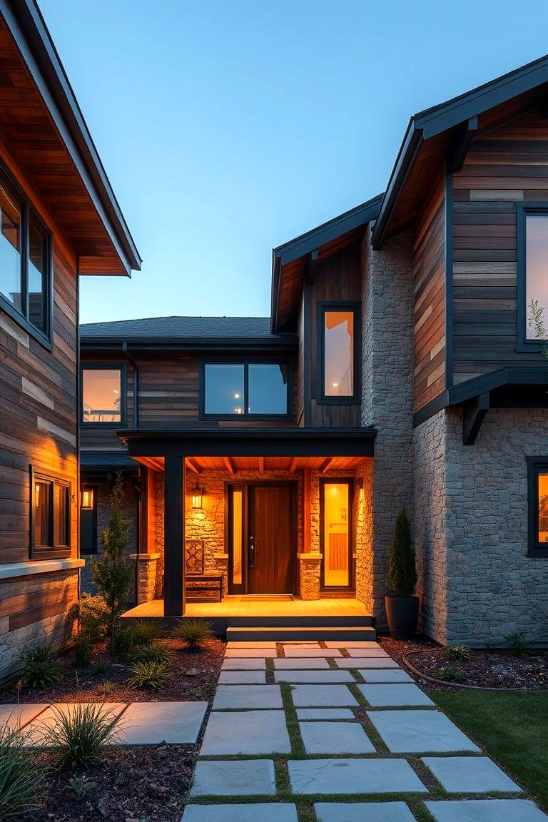 22 Aesthetic House Exterior Ideas for Modern Curb Appeal - Lost At E Minor