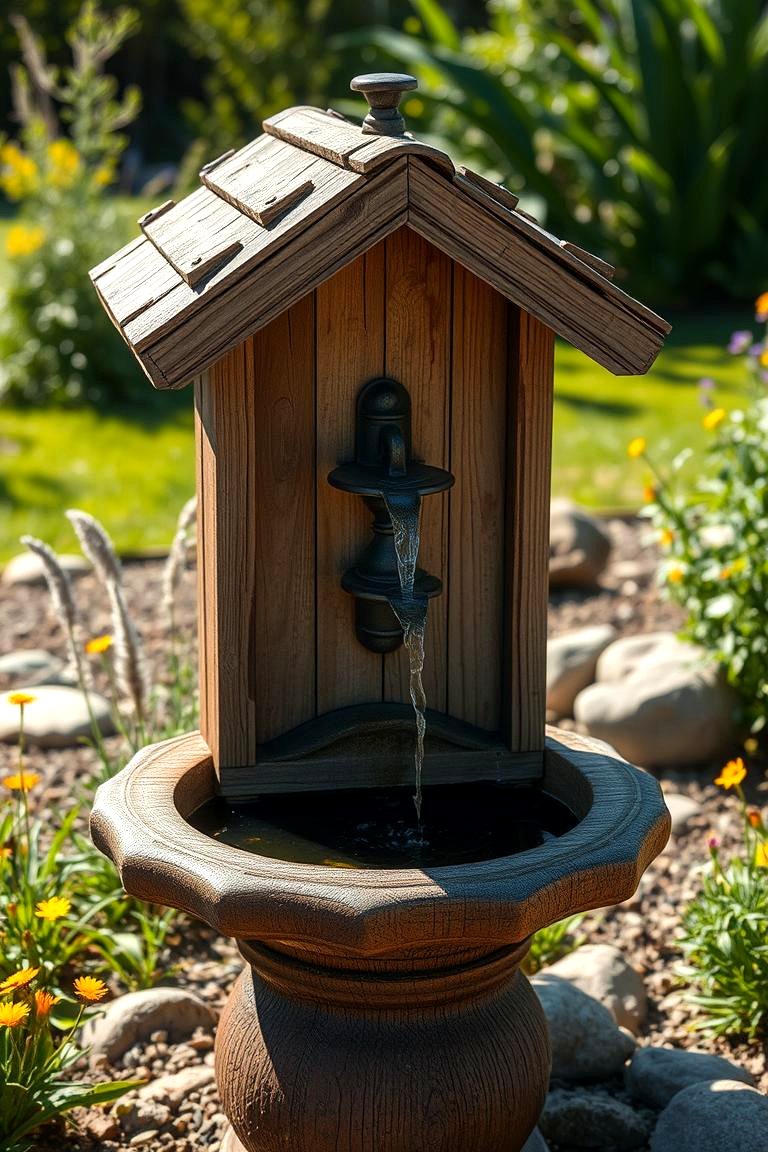 22 Stunning Backyard Fountain Ideas for Serene Spaces - Lost At E Minor