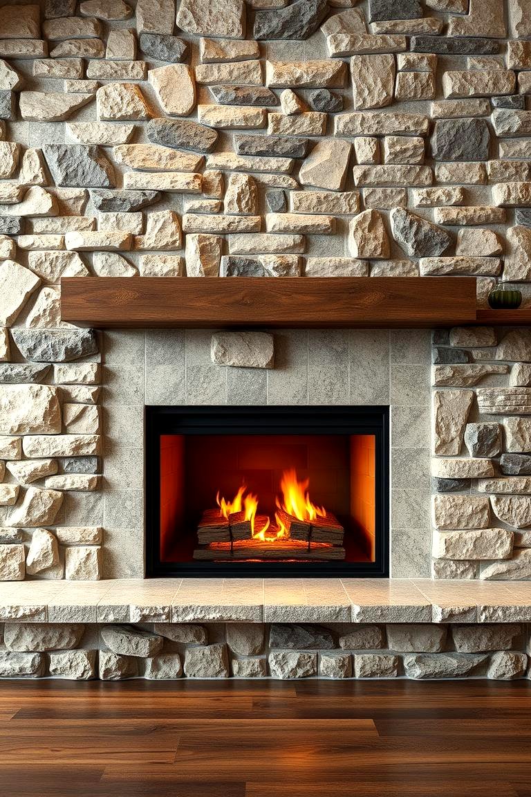 22 Stylish Quartz Fireplace Surround Design Ideas - Lost At E Minor