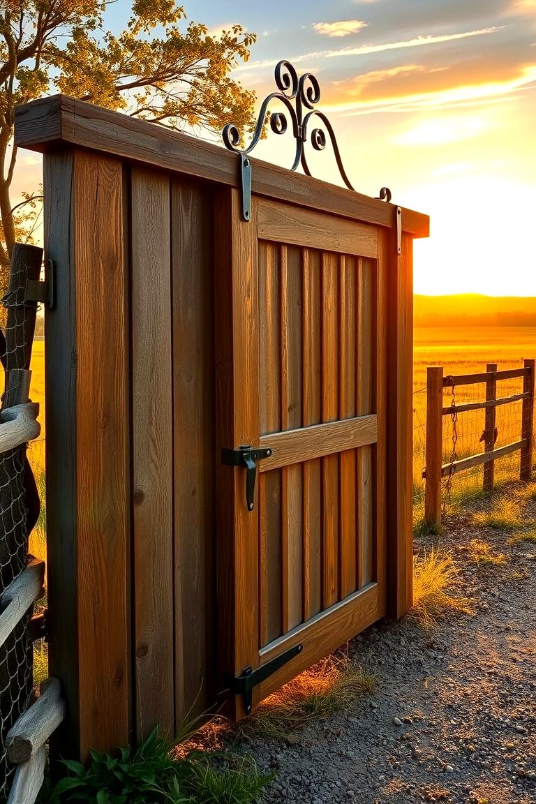 22 Driveway Gate Ideas for Security, Style, and First Impressions ...