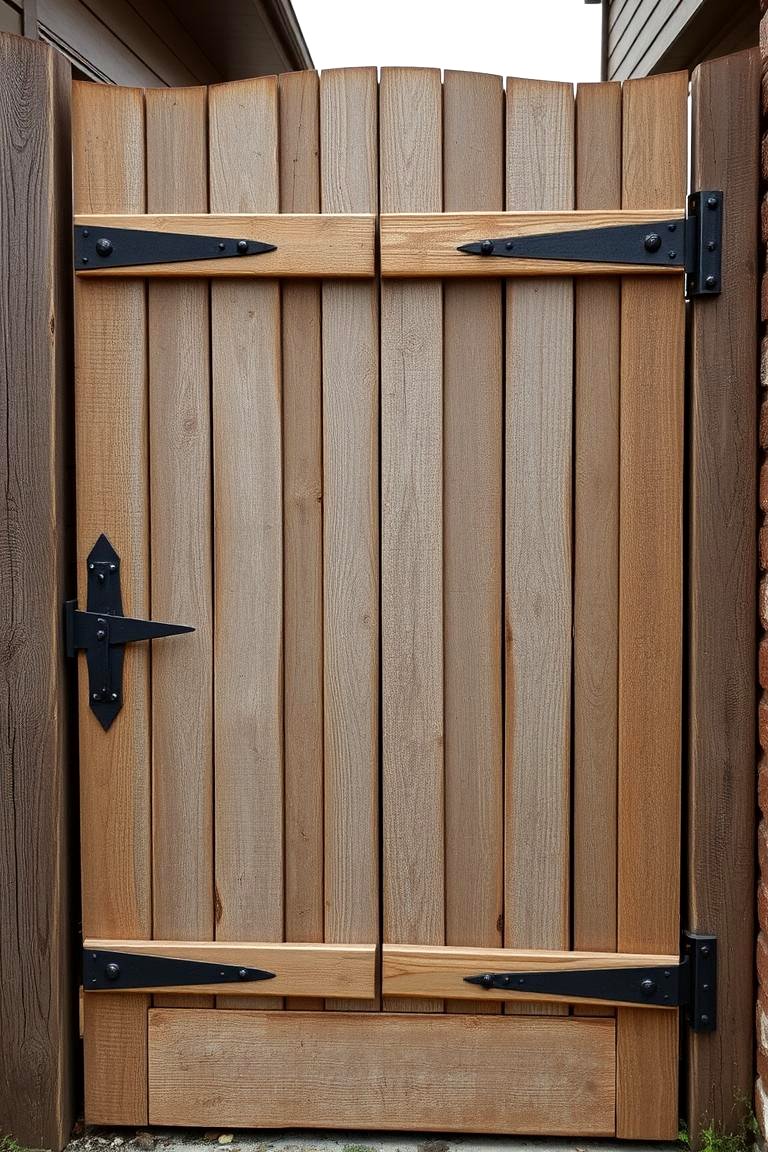 22 Creative Fence Gate Ideas to Enhance Your Outdoor Space - Lost At E ...