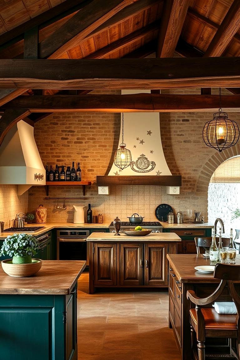 Italian Kitchen Design Inspiration: Rustic Elegance & Function - Lost ...