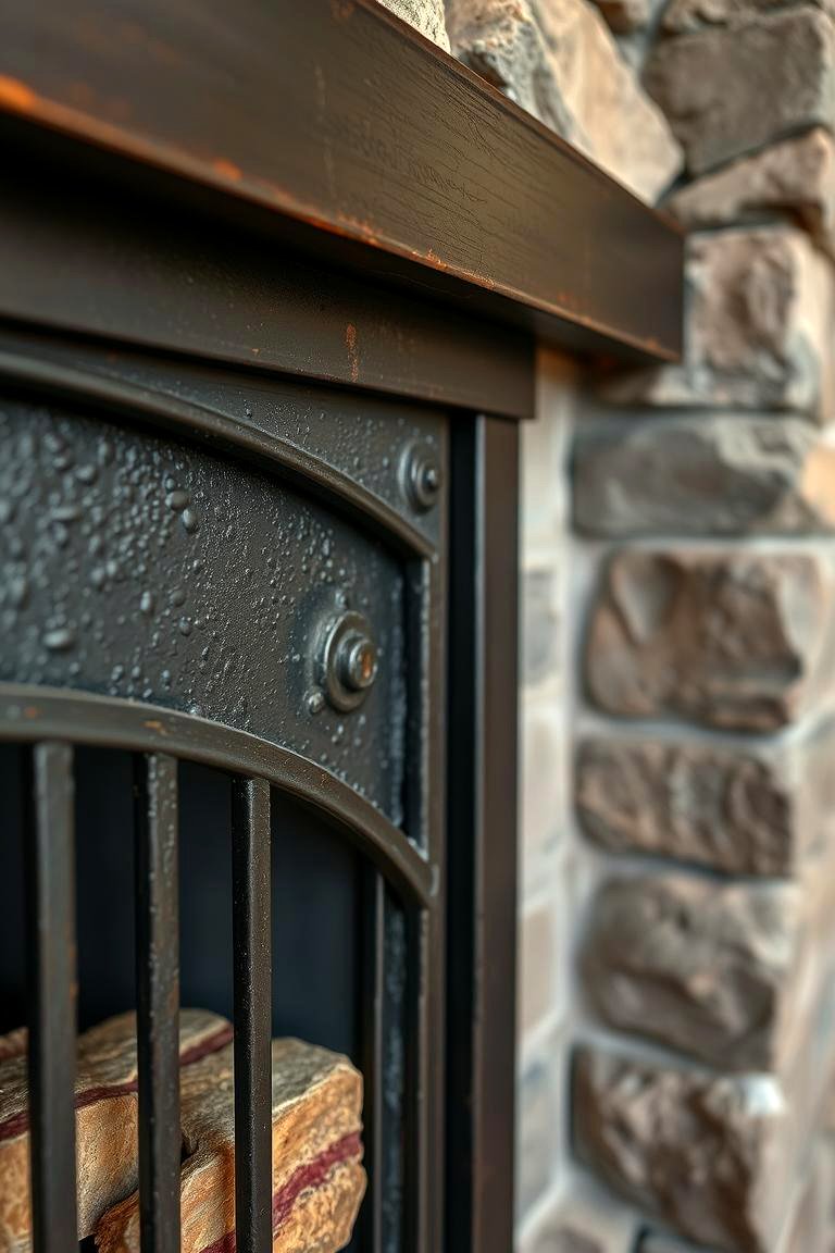 22 Rustic Outdoor Fireplace Ideas for Backyard Gatherings - Lost At E Minor