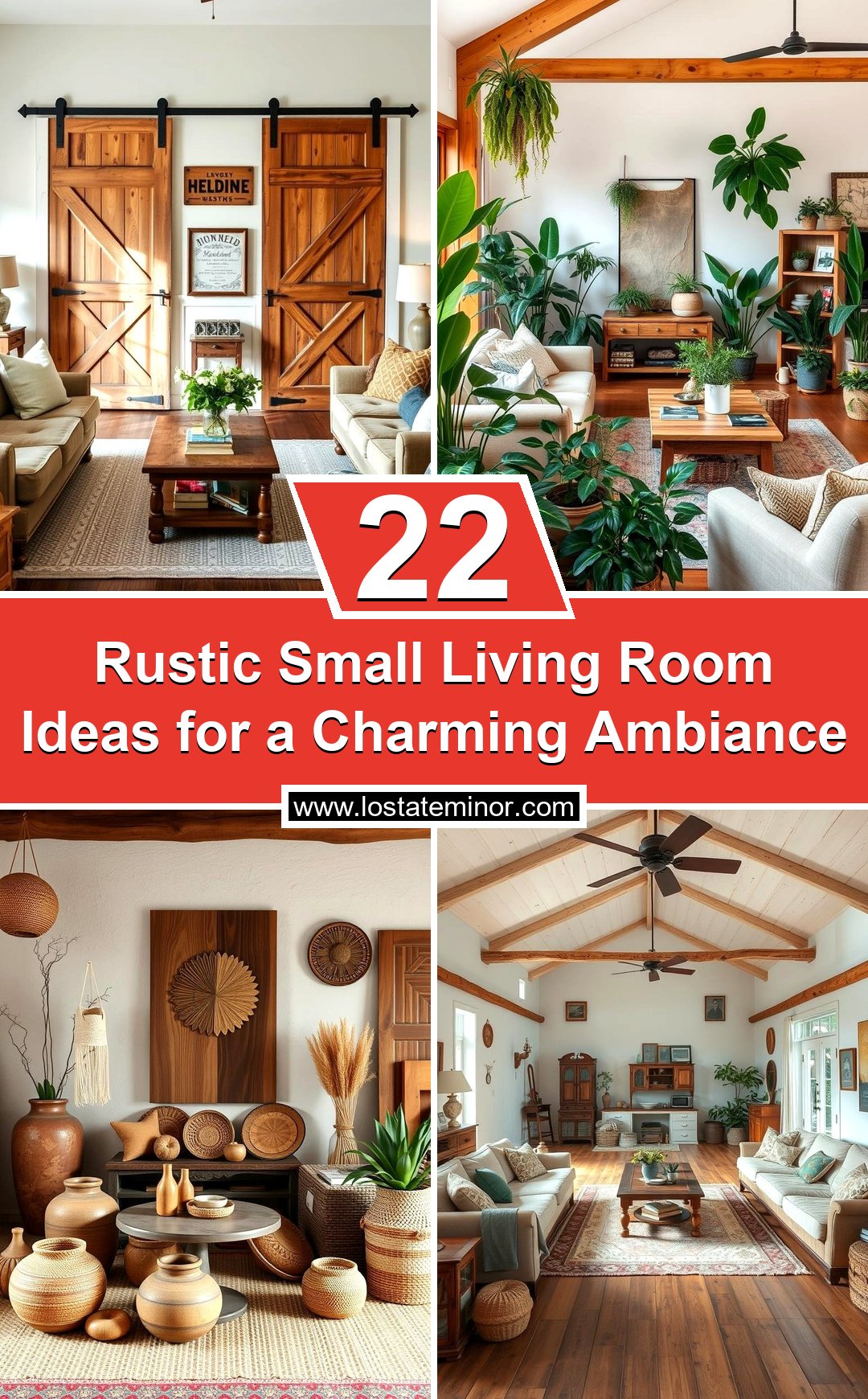 22 Rustic Small Living Room Ideas for a Charming Ambiance - Lost At E Minor