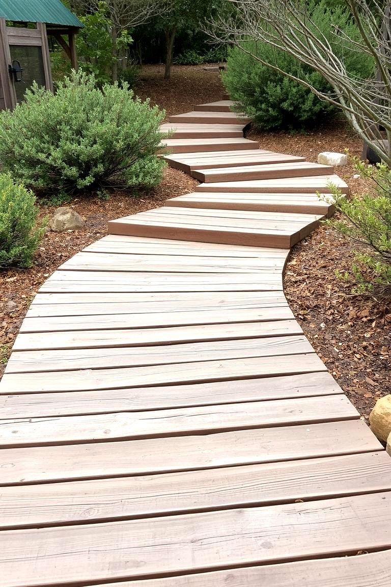 22 Sloped Walkway Ideas for Beautiful Landscape Design - Lost At E Minor
