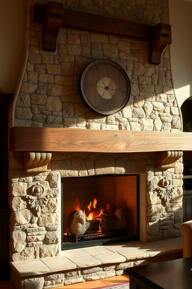 22 Mediterranean Fireplace Ideas: Cozy, Rustic Hearth Designs - Lost At ...