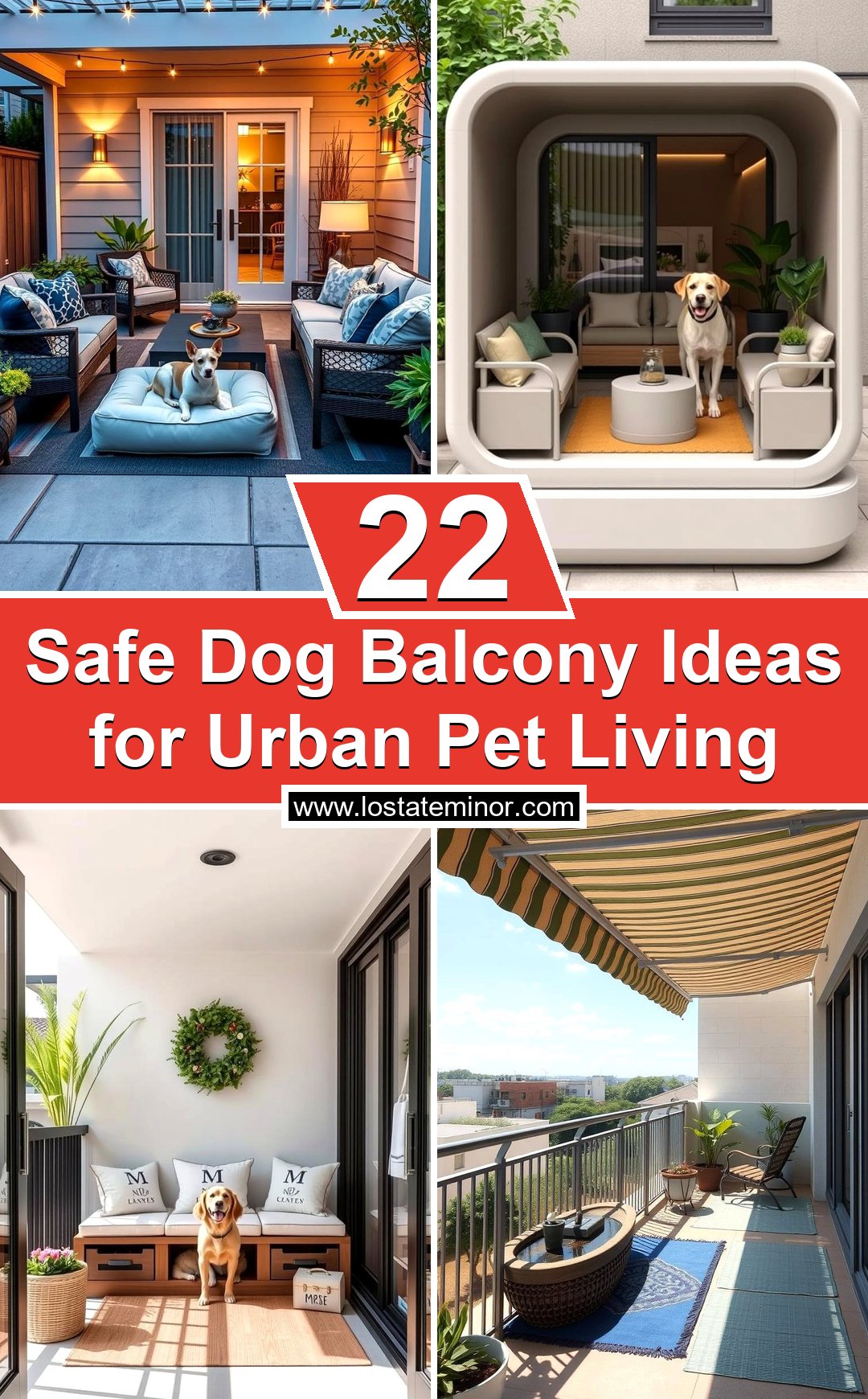 22 Safe Dog Balcony Ideas for Urban Pet Living - Lost At E Minor