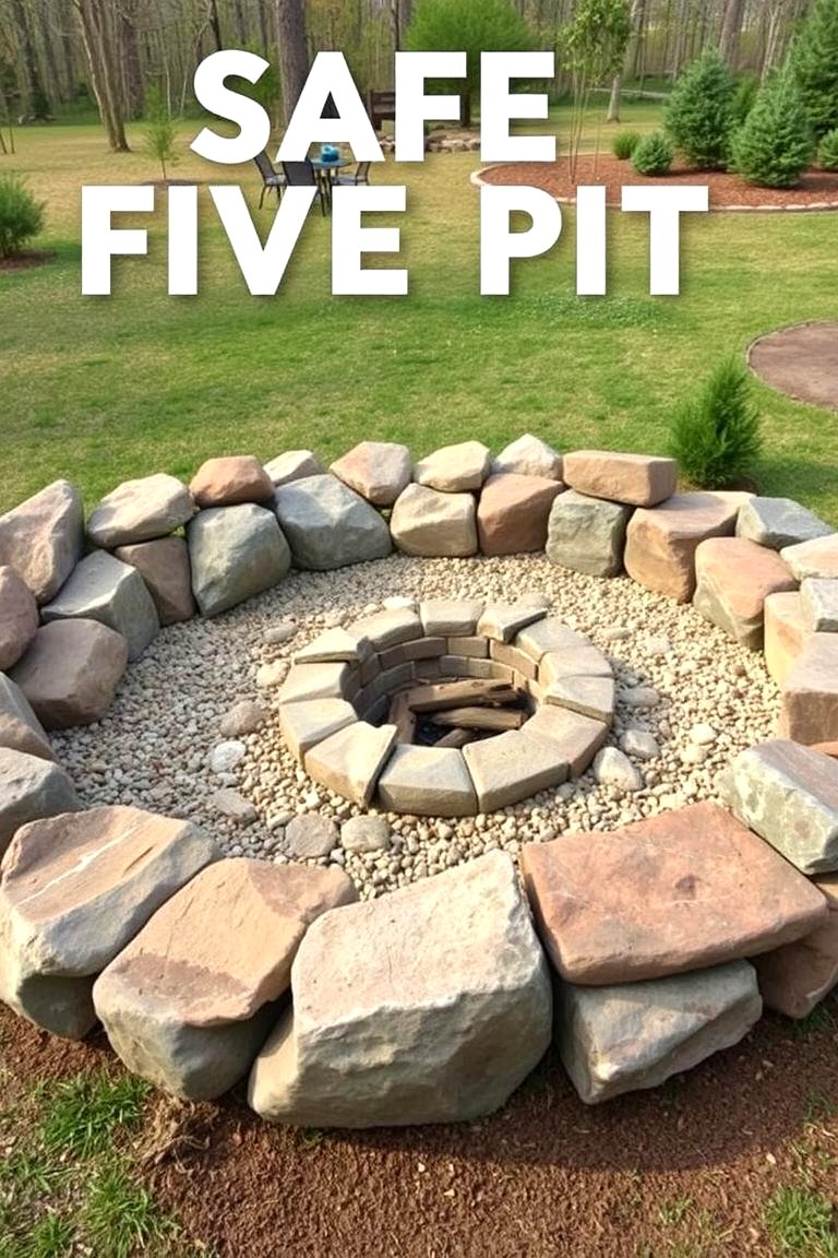 22 Boulder Fire Pit Ideas for Natural Outdoor Ambiance - Lost At E Minor