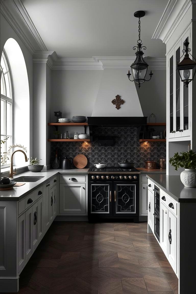 22 Dark Kitchen Ideas for a Modern Culinary Space - Lost At E Minor