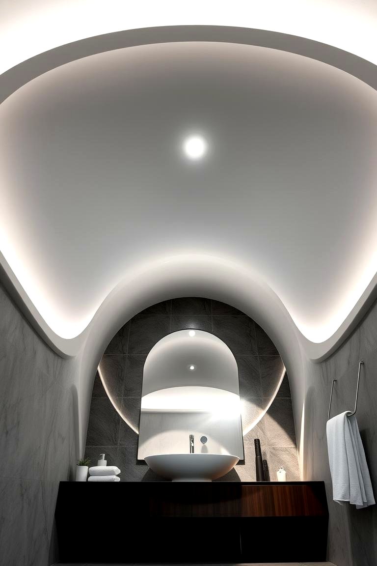 22 Bathroom Ceiling Ideas: Elevate Your Overhead Space - Lost At E Minor