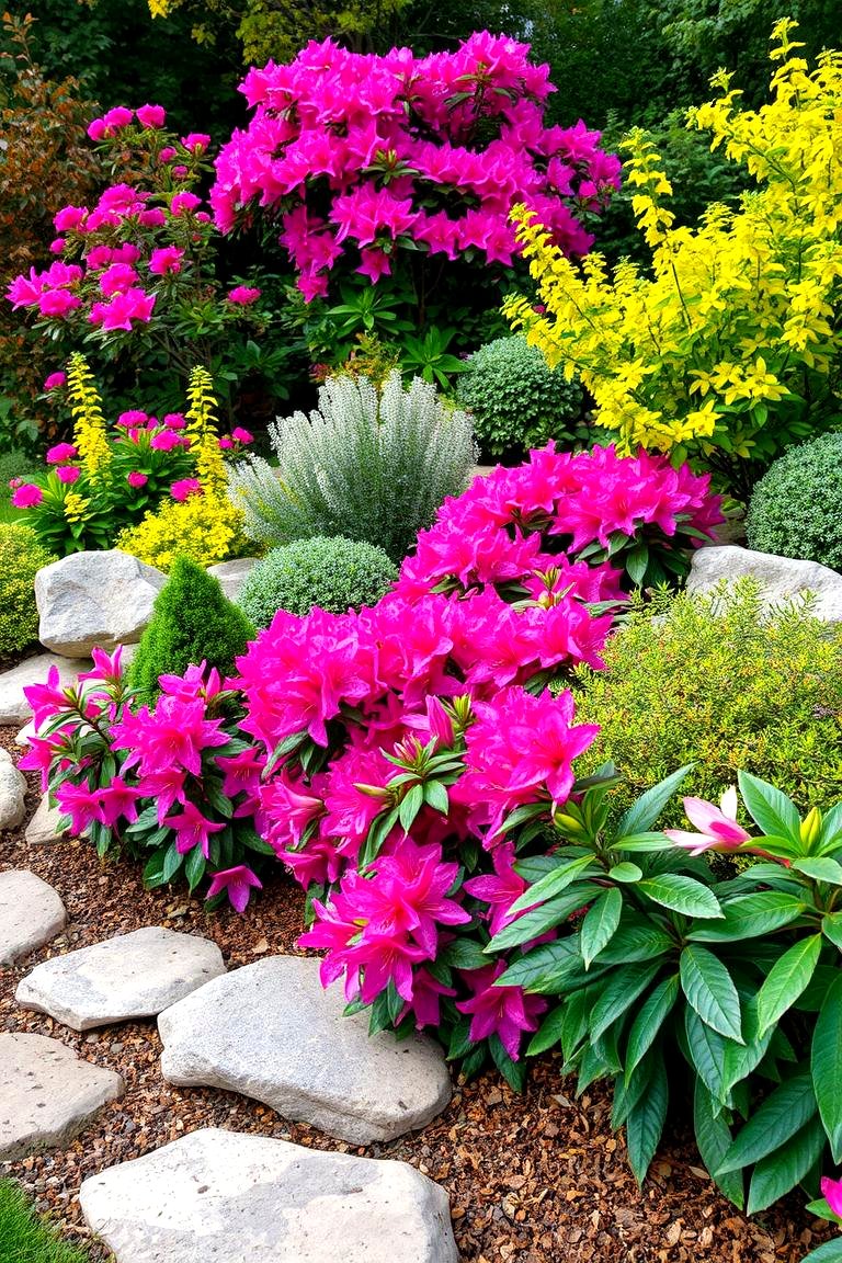 22 Azalea Garden Ideas to Brighten Your Landscape - Lost At E Minor