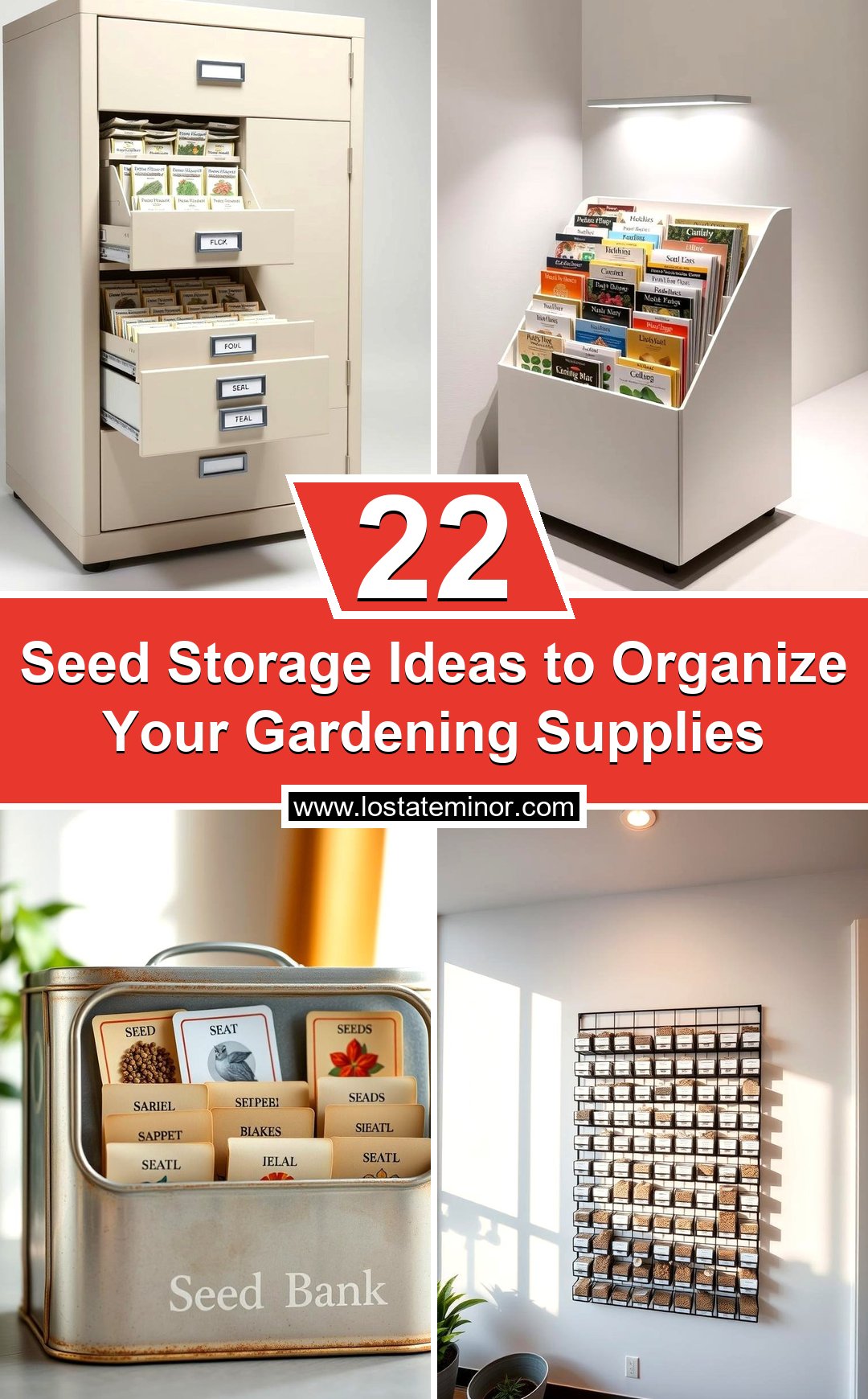 22 Seed Storage Ideas to Organize Your Gardening Supplies - Lost At E Minor
