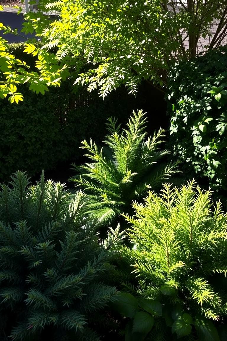 22 Lush Front Yard Evergreen Landscaping Ideas for Year-Round Beauty ...