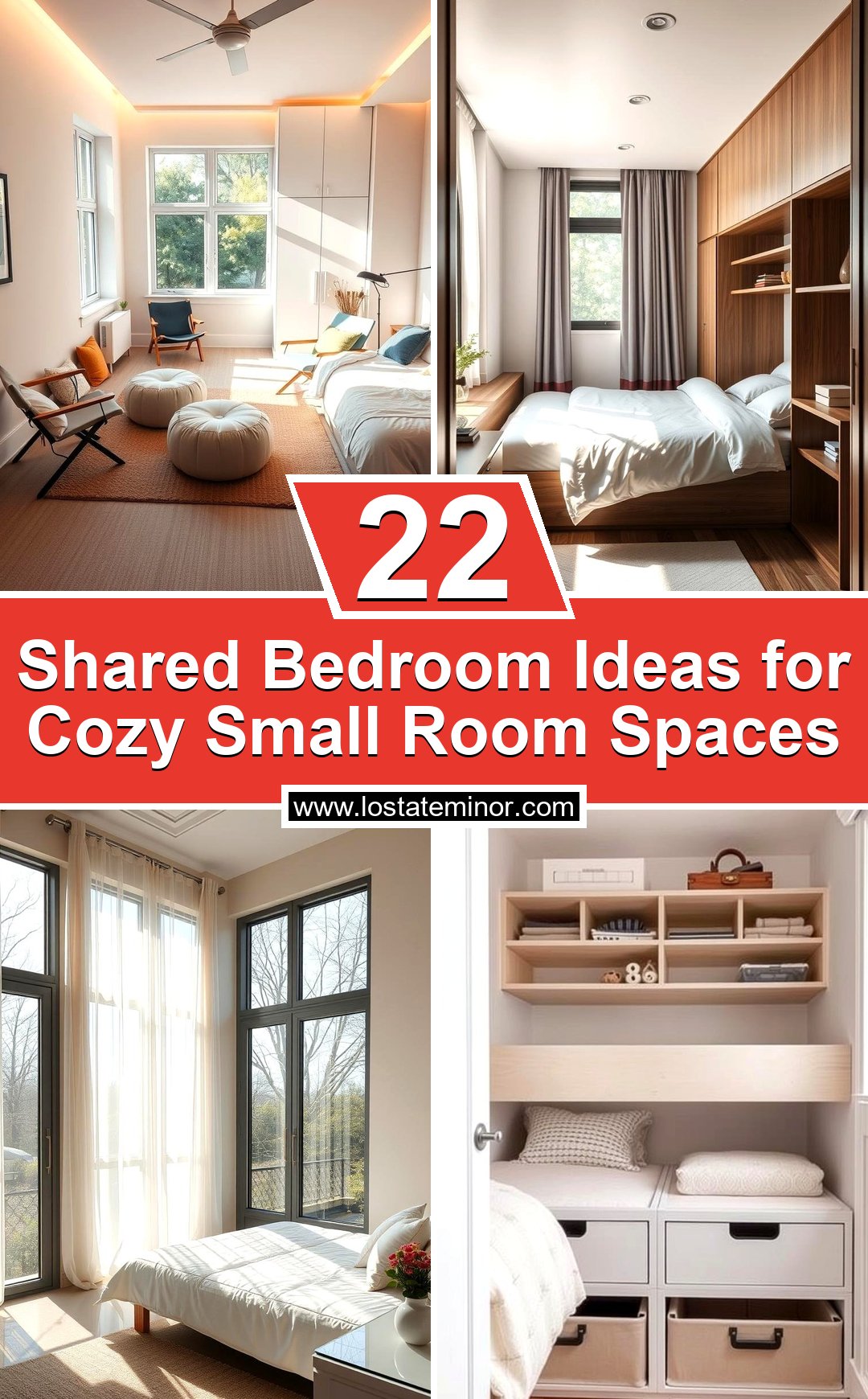 22 Shared Bedroom Ideas for Cozy Small Room Spaces - Lost At E Minor