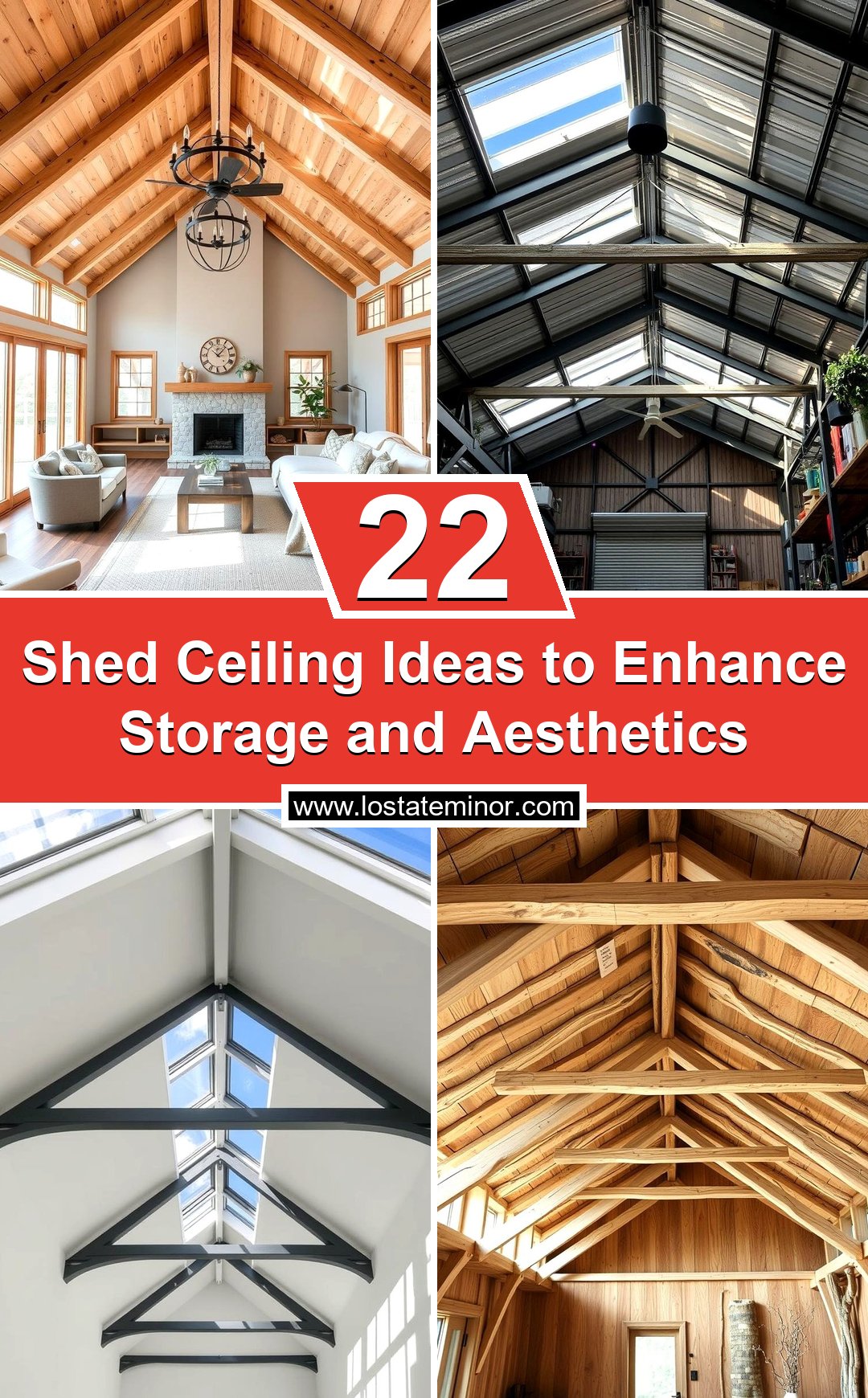 22 Shed Ceiling Ideas to Enhance Storage and Aesthetics - Lost At E Minor