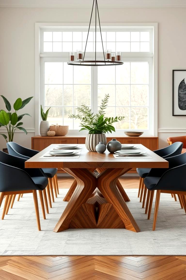 22 Mid-century Modern Dining Rooms with Iconic 1950s Flair - Lost At E ...