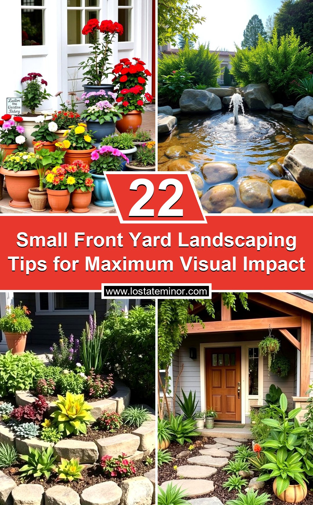 22 Small Front Yard Landscaping Tips for Maximum Visual Impact - Lost ...