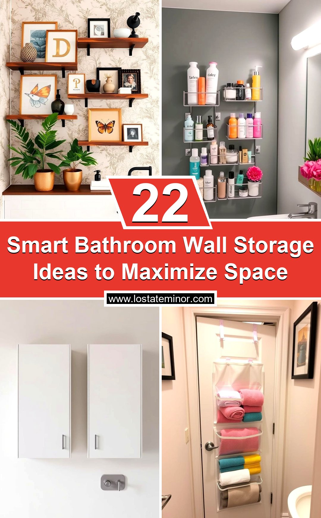 22 Smart Bathroom Wall Storage Ideas to Maximize Space - Lost At E Minor