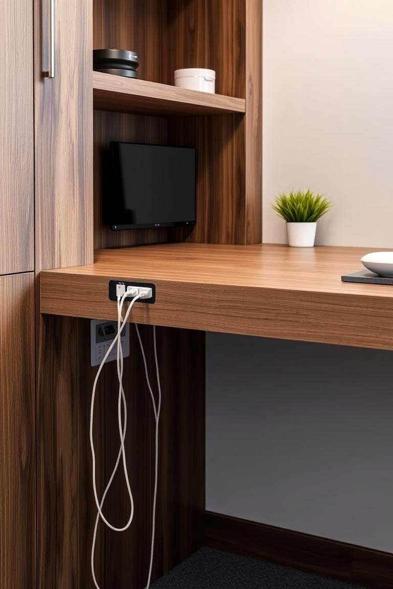 22 Space-Saving Built-In Desk Ideas for Modern Homes - Lost At E Minor