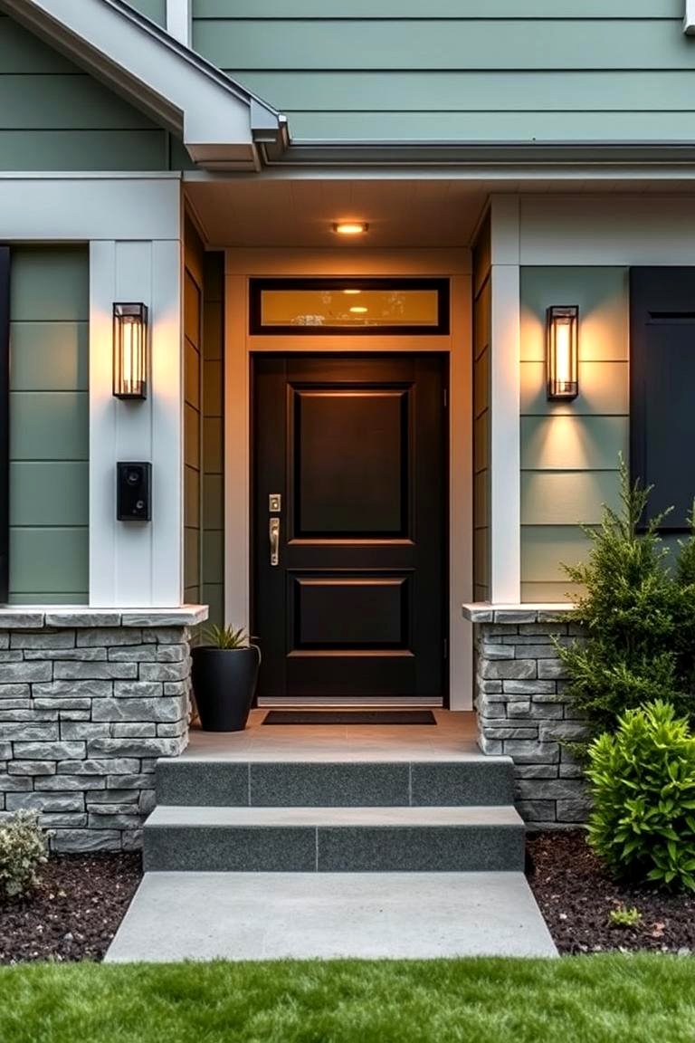 22 Sage Green House Exterior Ideas for Curb Appeal - Lost At E Minor