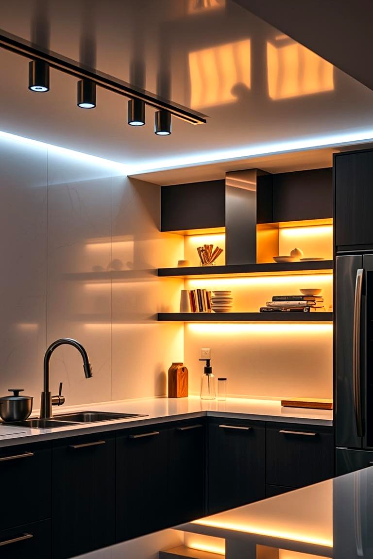 22 Kitchen Track Lighting Ideas for Adjustable Ambiance - Lost At E Minor