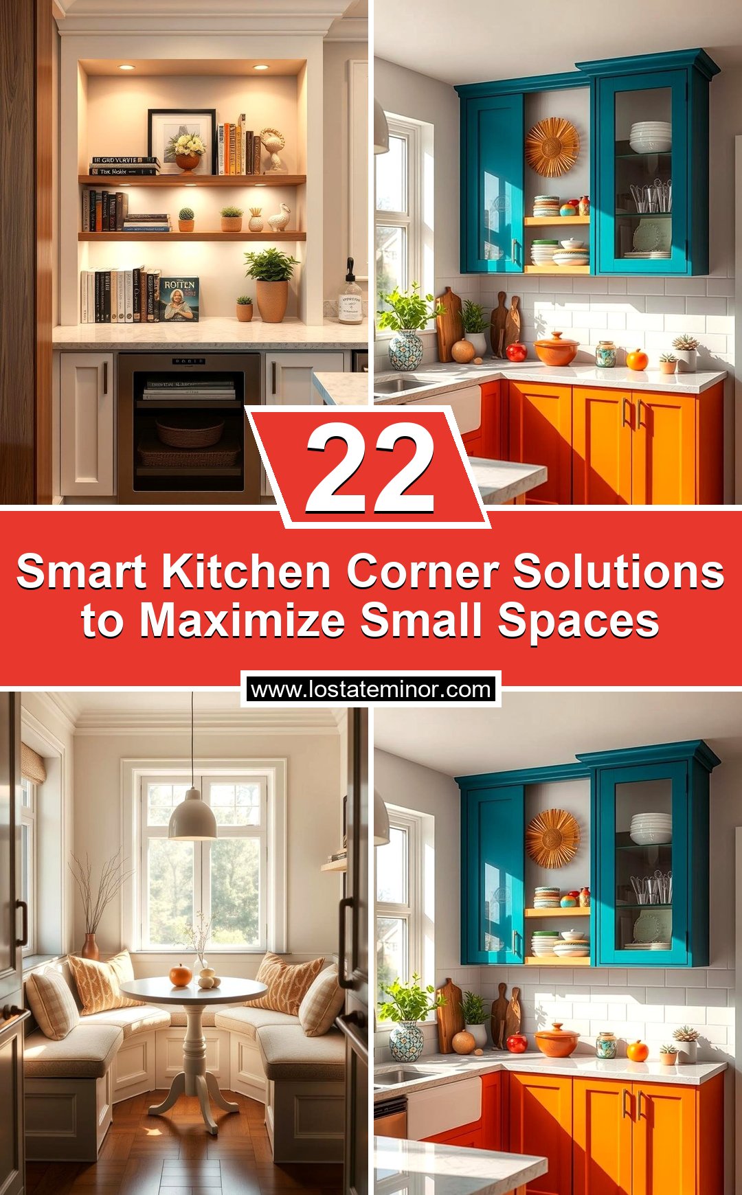 22 Smart Kitchen Corner Solutions to Maximize Small Spaces - Lost At E Minor