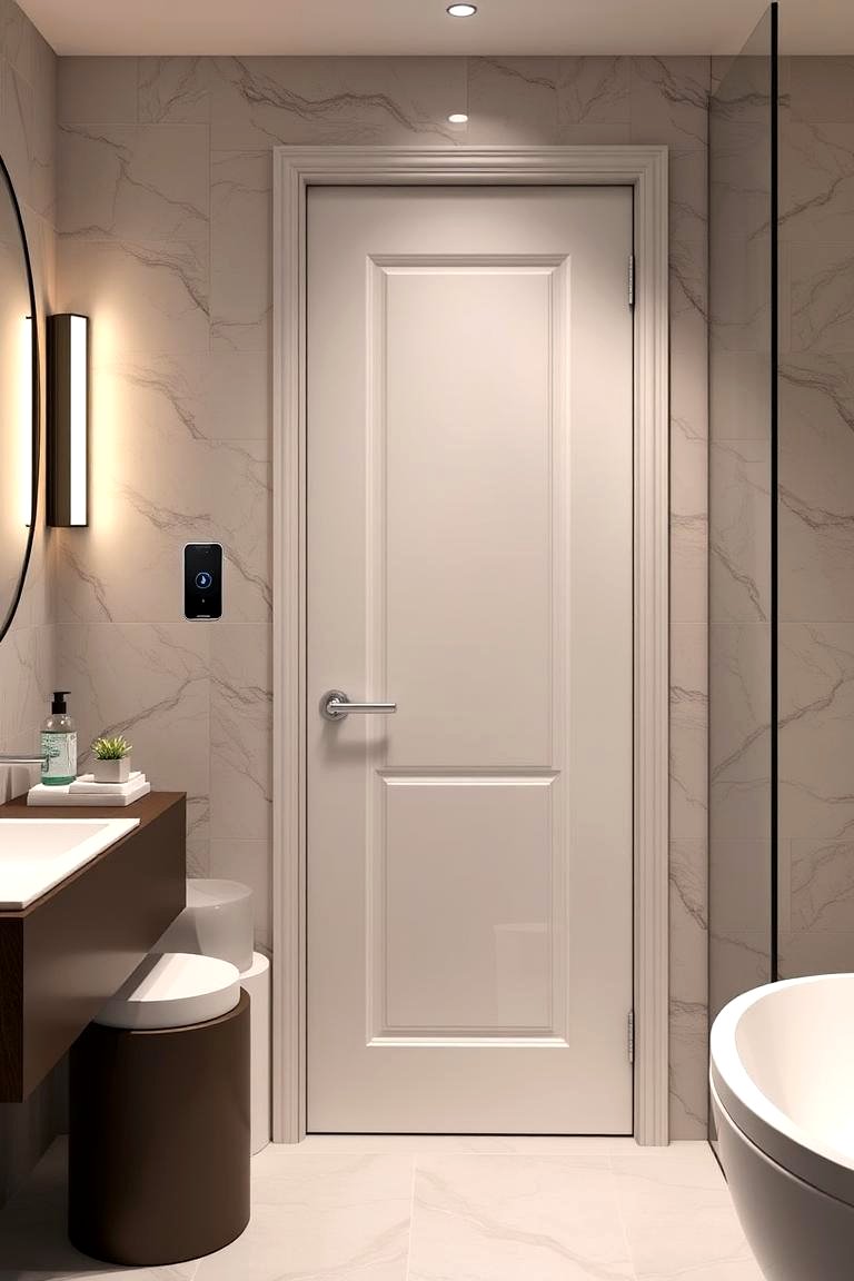 22 Bathroom Door Ideas to Enhance Style and Privacy - Lost At E Minor