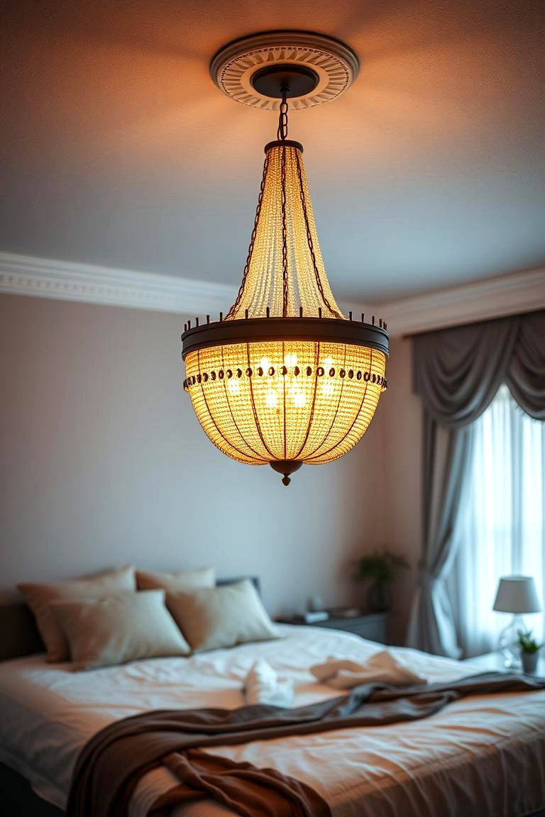 22 Bedroom Chandelier Ideas for Elegant Ambient Lighting - Lost At E Minor