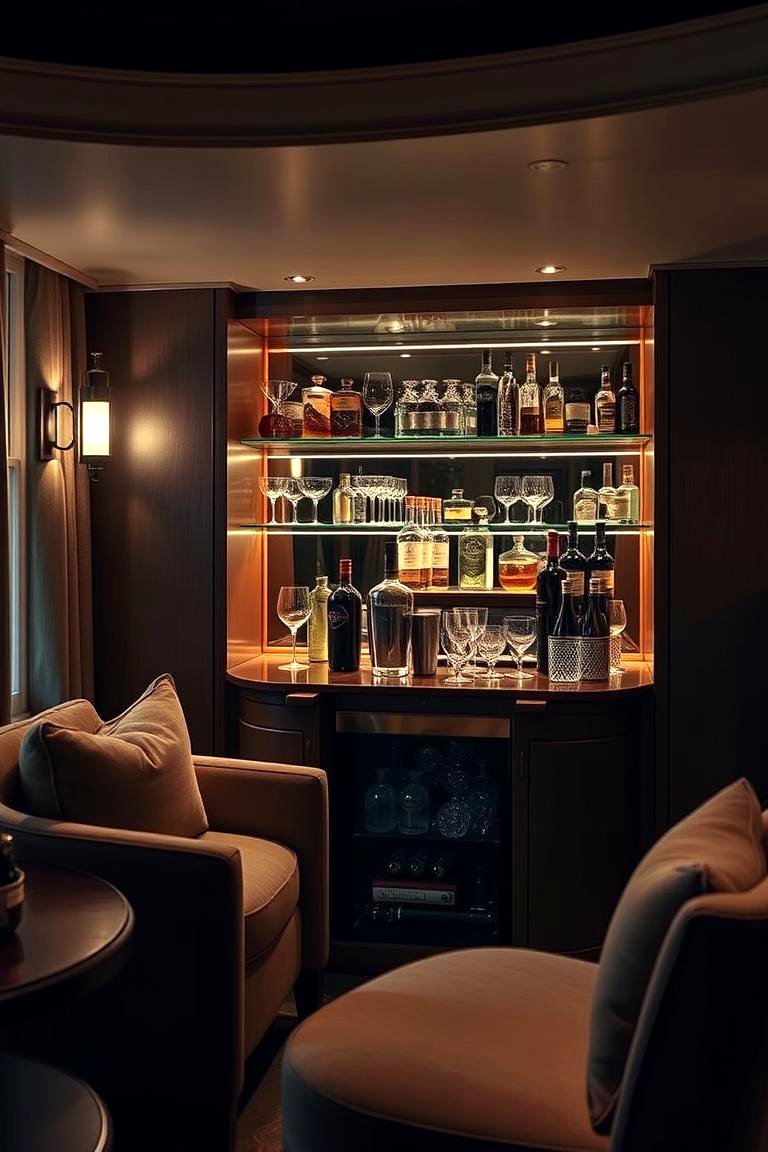 22 Mini Bar Ideas for Compact and Stylish Home Entertaining - Lost At E ...