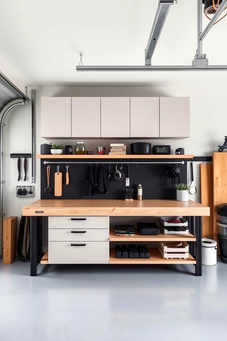 22 Functional Garage Workbench Designs for DIYers - Lost At E Minor