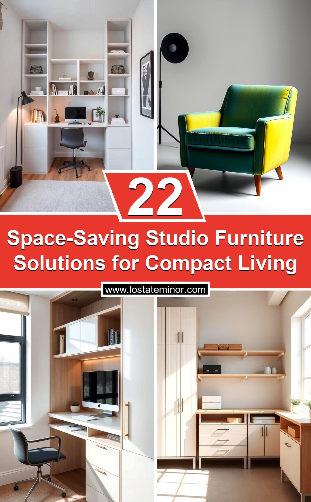22 Space-Saving Studio Furniture Solutions for Compact Living - Lost At ...