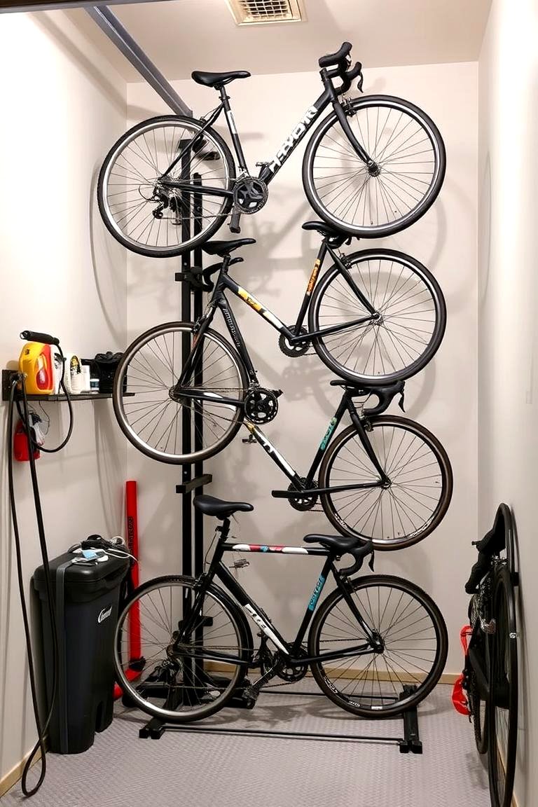 22 Efficient Garage Bike Storage Solutions & Ideas - Lost At E Minor