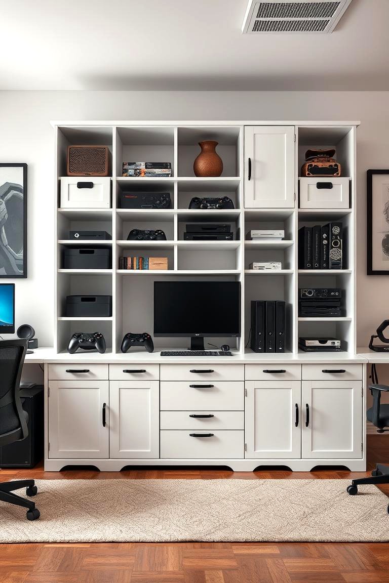 22 All White Gaming Setup Ideas for a Sleek Modern Look - Lost At E Minor