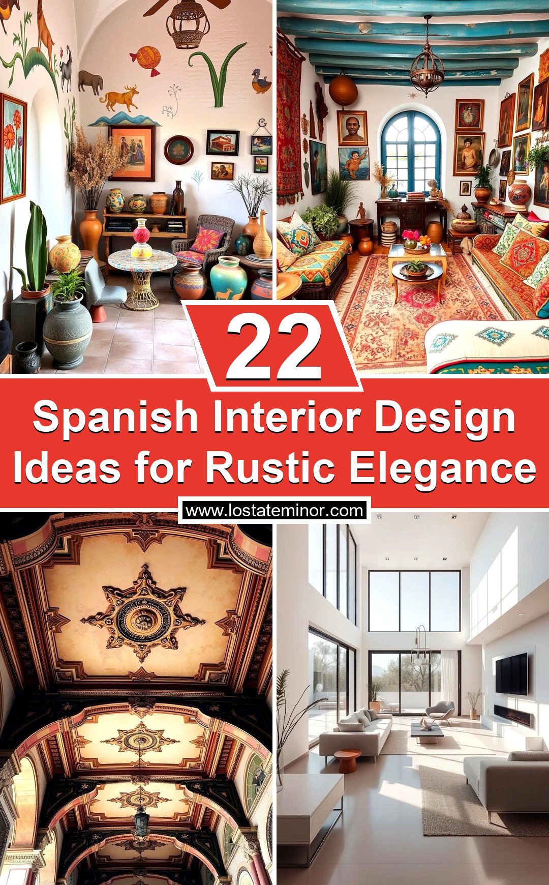 22 Spanish Interior Design Ideas for Rustic Elegance - Lost At E Minor
