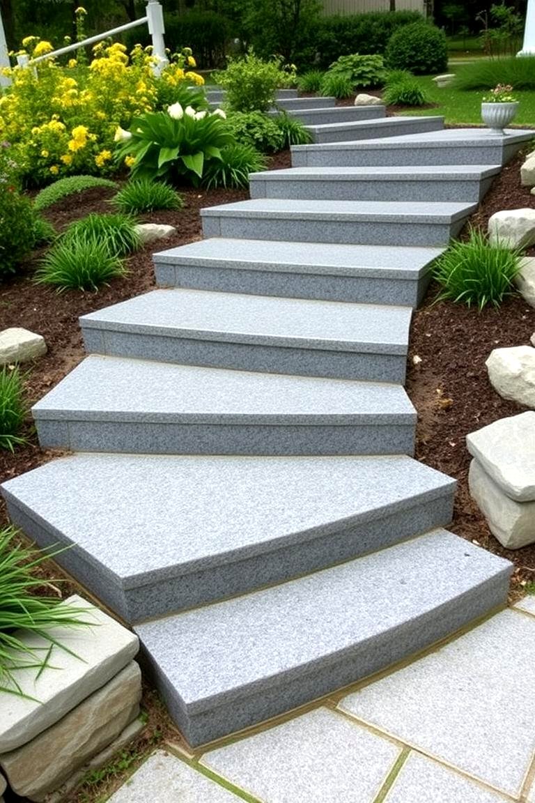 22 Granite Walkway Ideas to Elevate Your Outdoor Design - Lost At E Minor