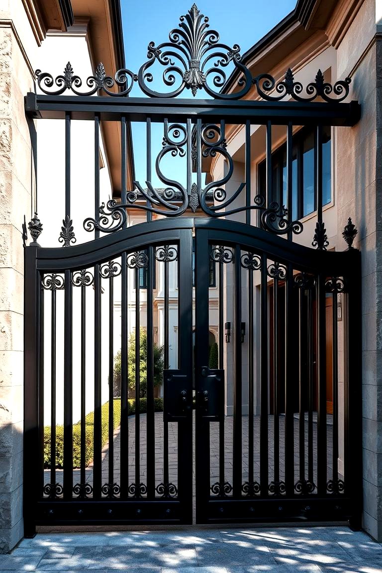 22 Striking Black Fence Designs for Outdoor Spaces - Lost At E Minor