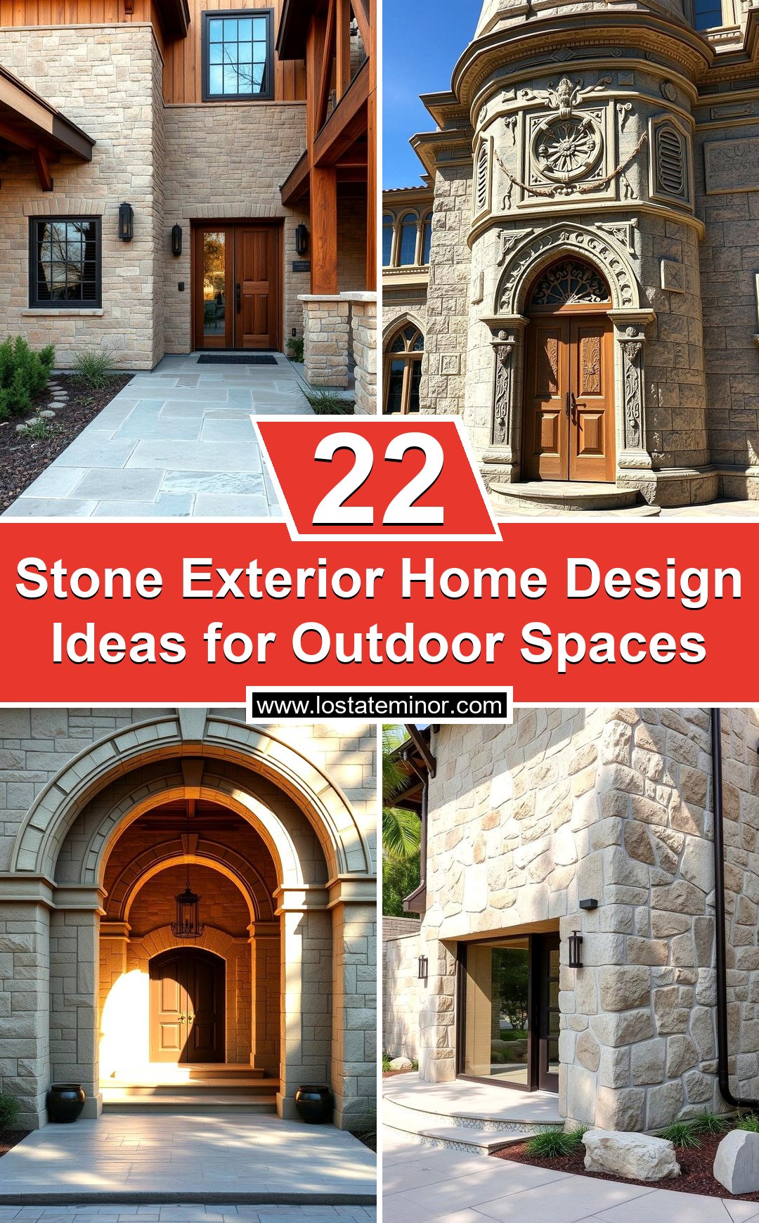 22 Stone Exterior Home Design Ideas for Outdoor Spaces - Lost At E Minor