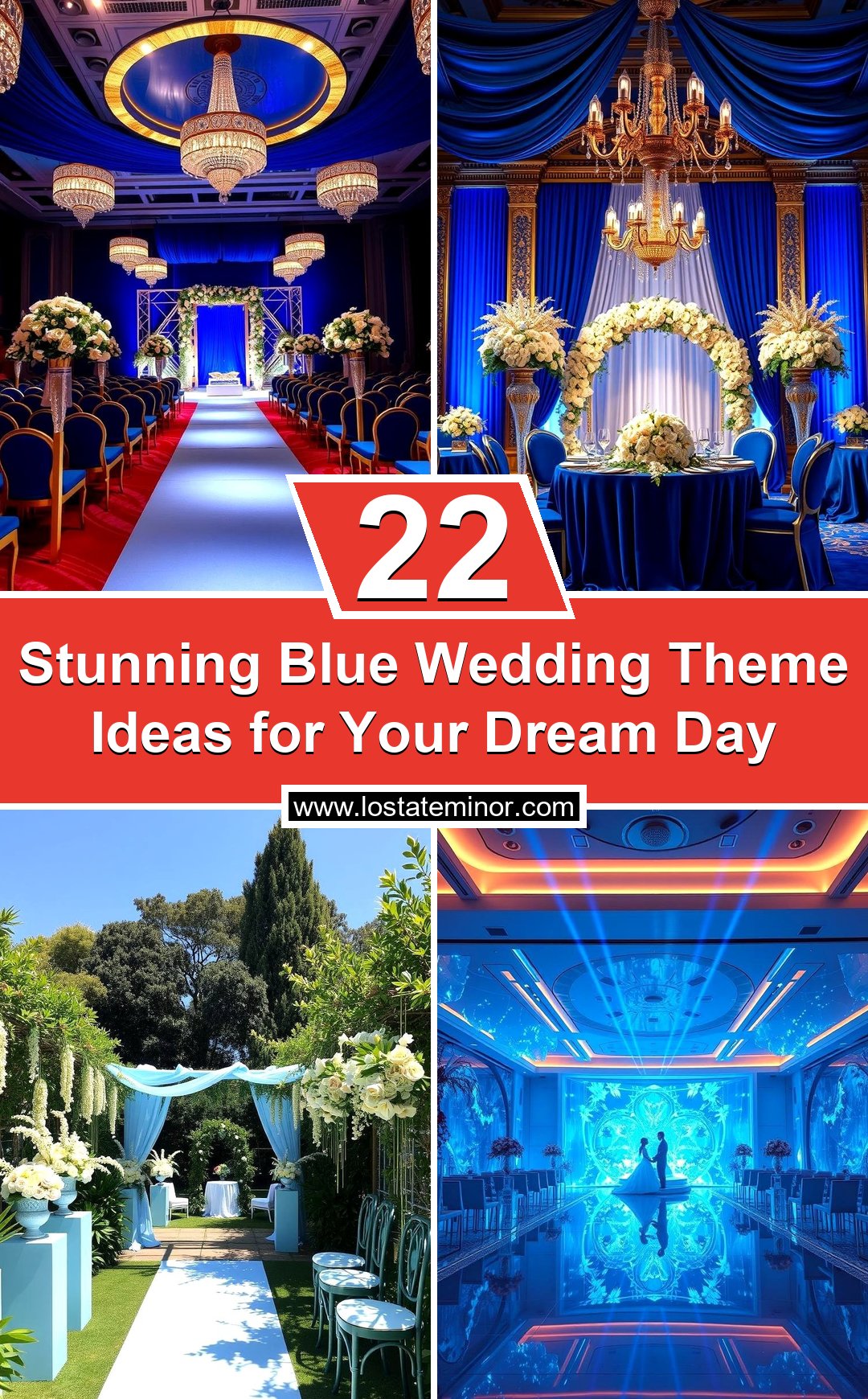 22 Stunning Blue Wedding Theme Ideas for Your Dream Day - Lost At E Minor