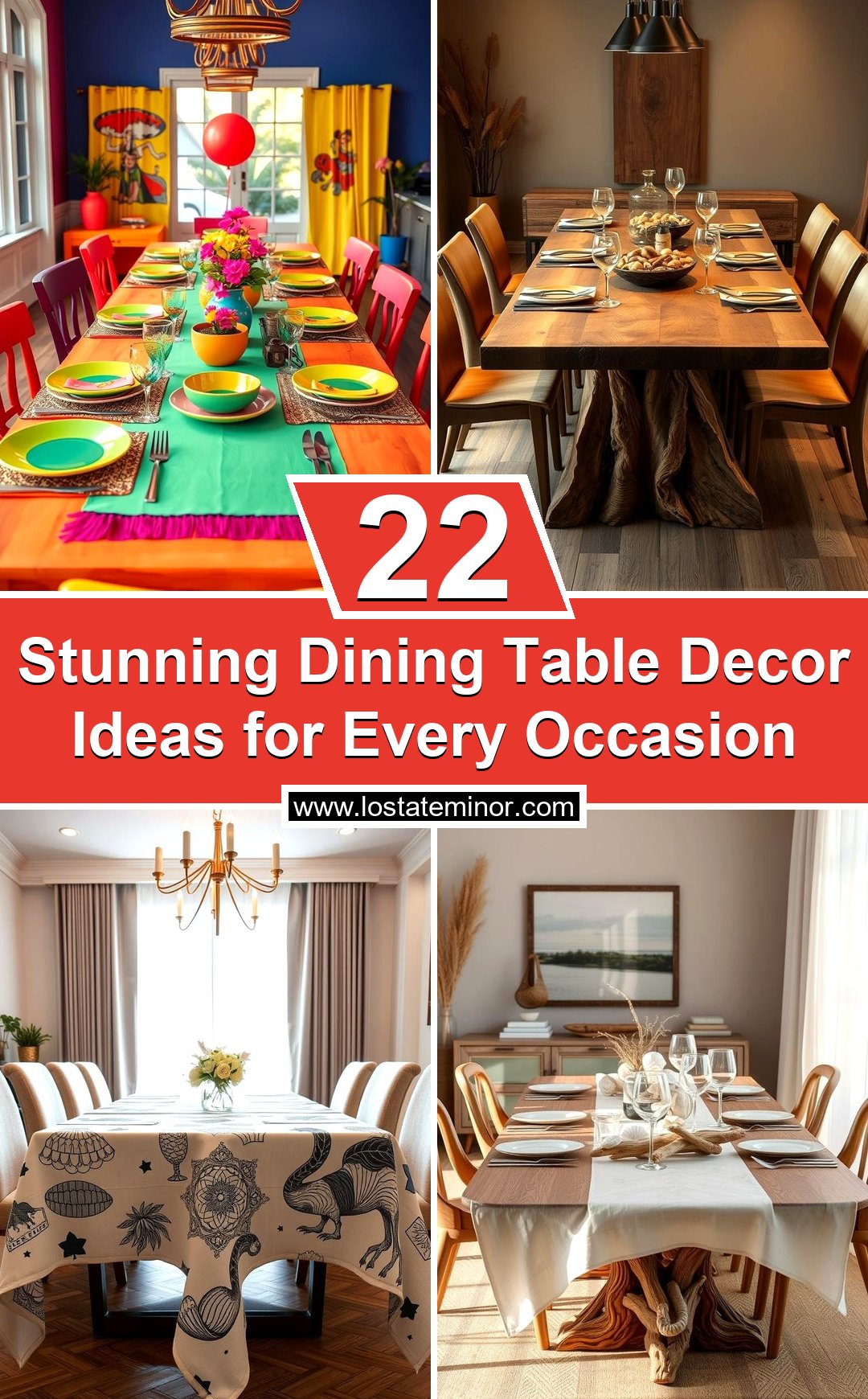22 Stunning Dining Table Decor Ideas for Every Occasion - Lost At E Minor