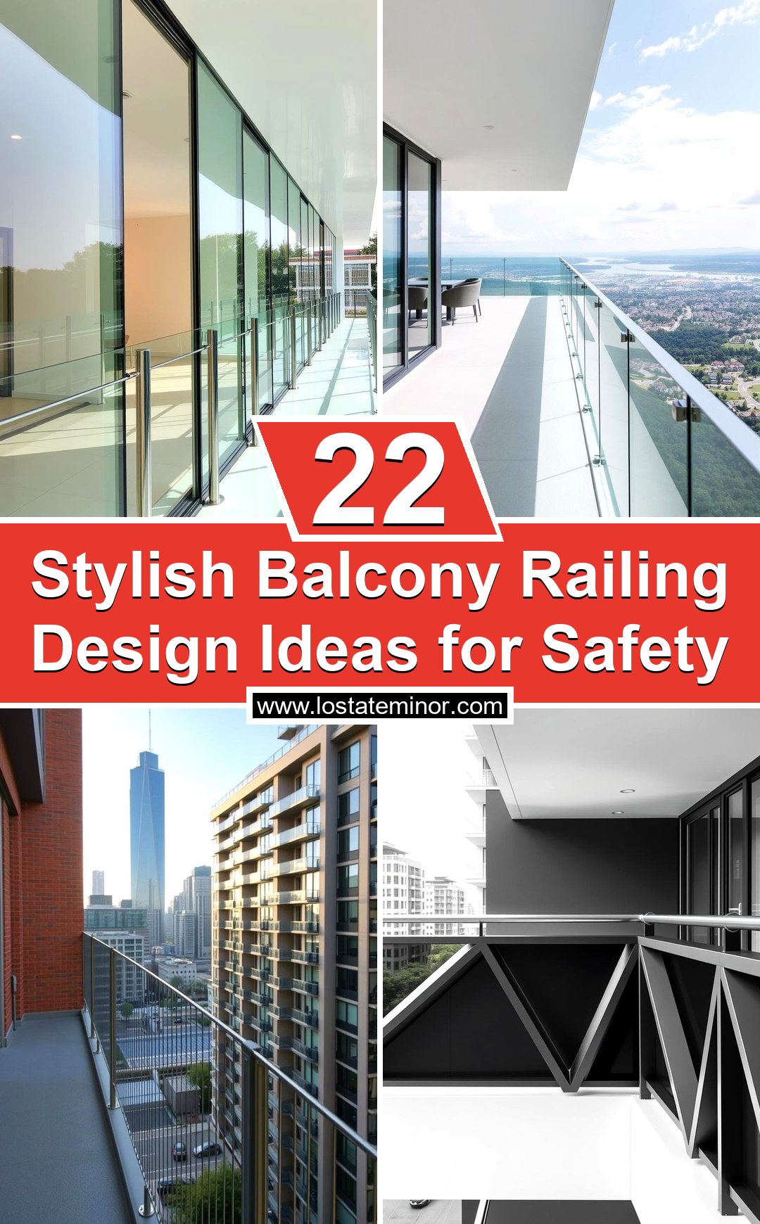 22 Stylish Balcony Railing Design Ideas for Safety - Lost At E Minor