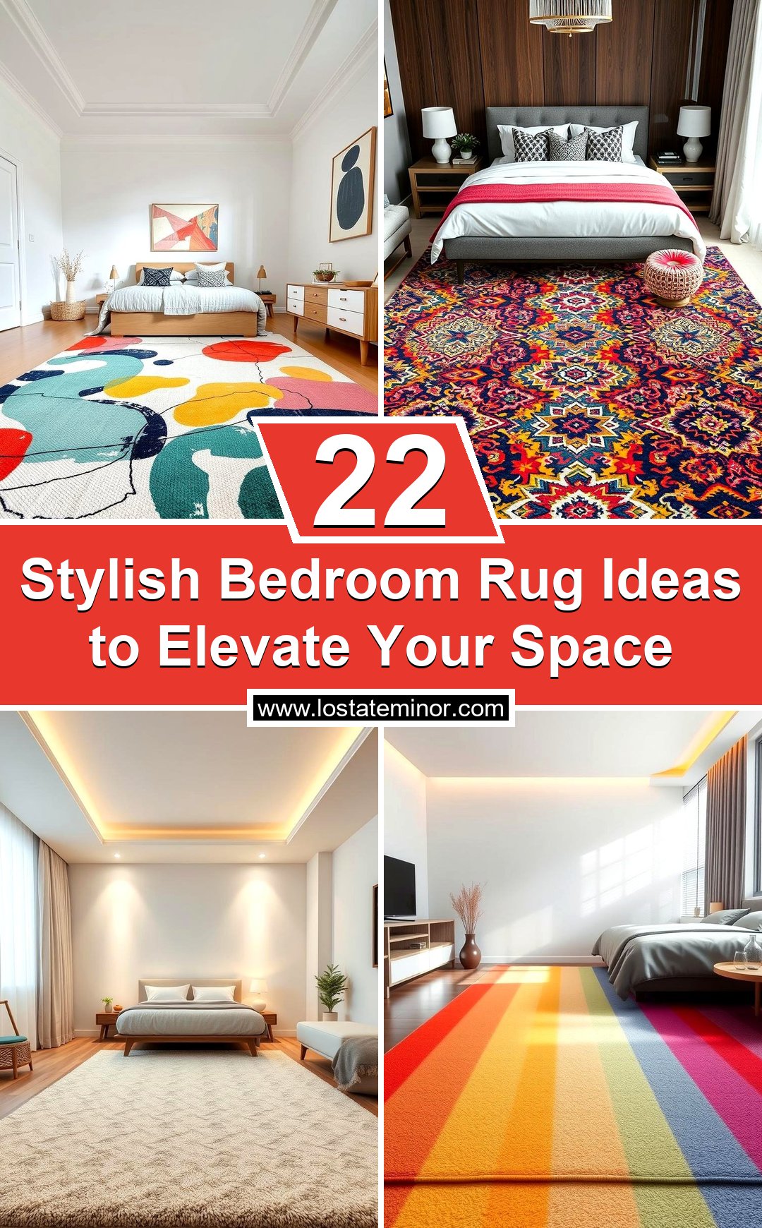 22 Stylish Bedroom Rug Ideas to Elevate Your Space - Lost At E Minor