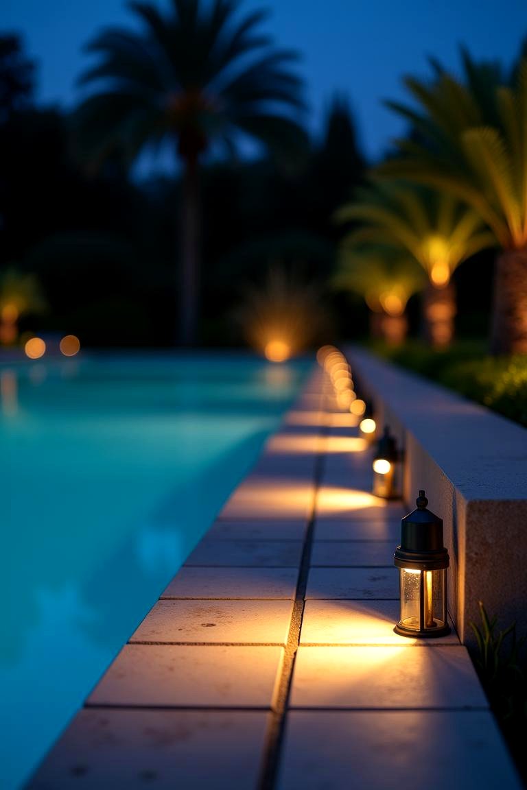 22 Brilliant Pool Lighting Ideas for Ambiance and Safety at Night ...