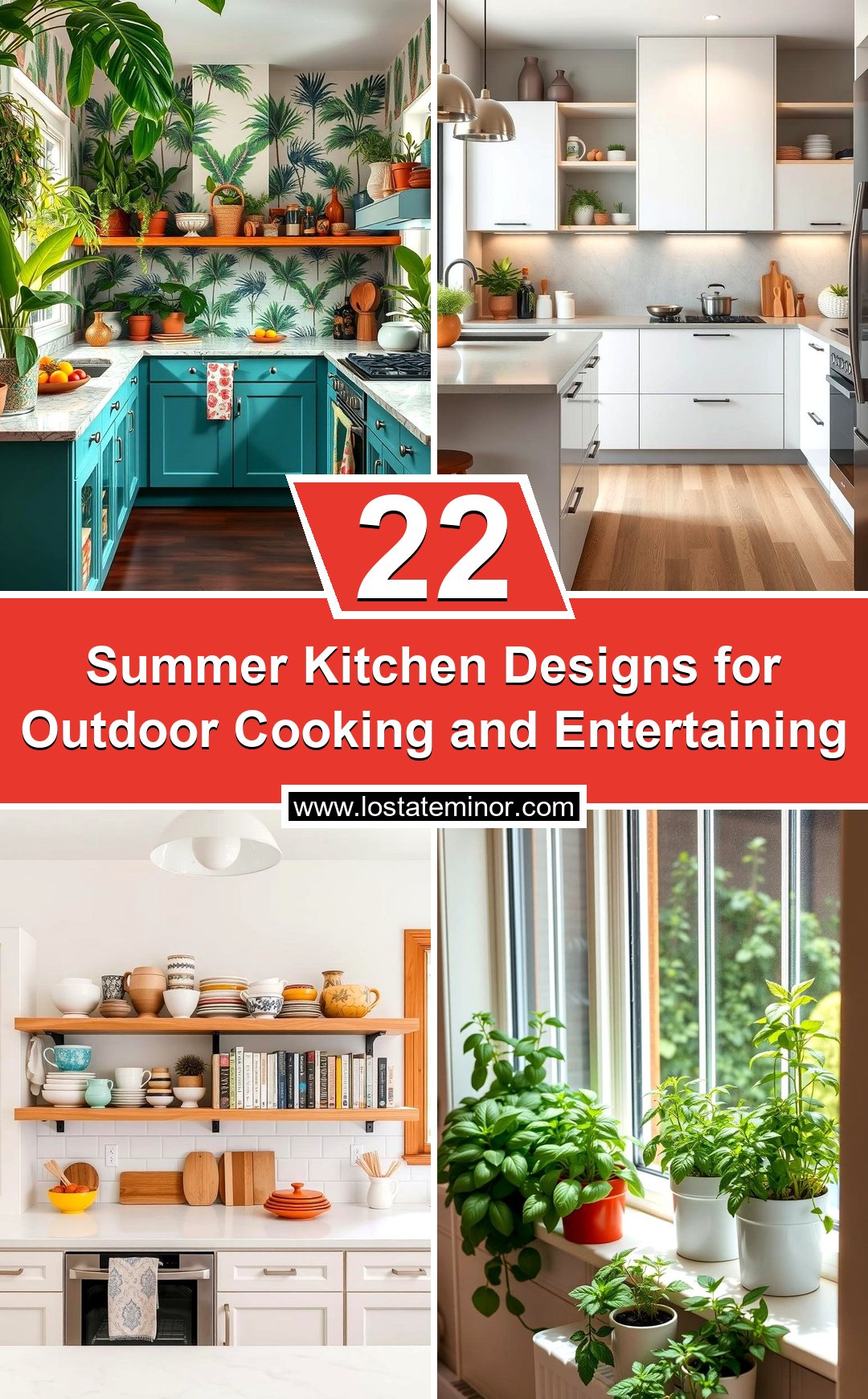 22 Summer Kitchen Designs for Outdoor Cooking & Entertaining - Lost At ...
