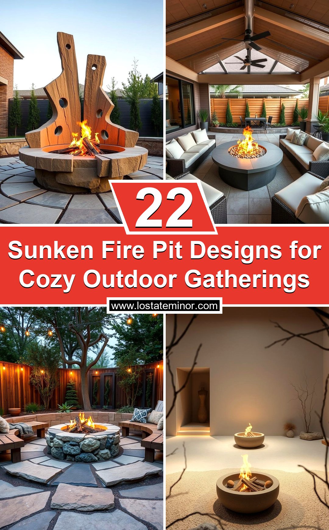 22 Sunken Fire Pit Designs for Cozy Outdoor Gatherings - Lost At E Minor
