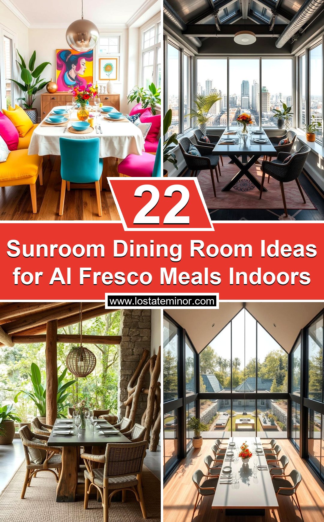 22 Sunroom Dining Room Ideas for Al Fresco Meals Indoors - Lost At E Minor