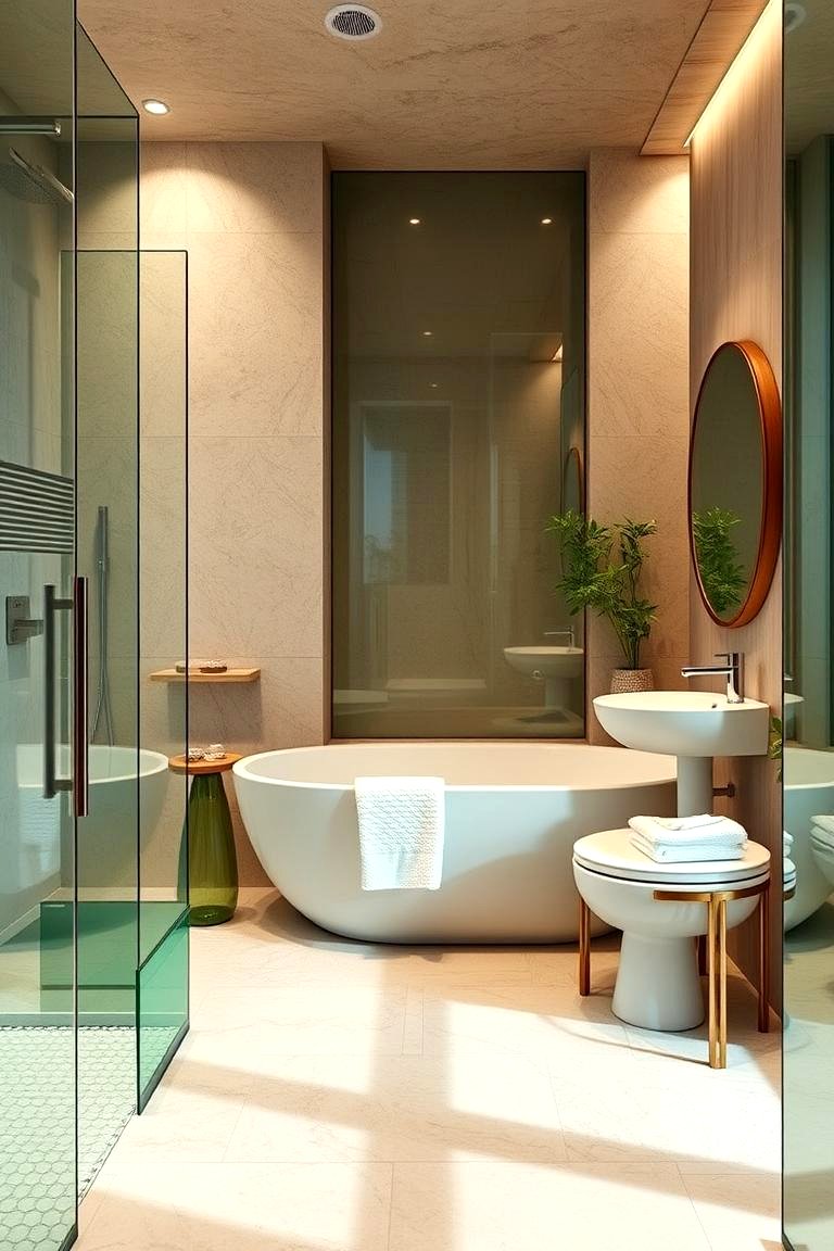 22 Coastal Bathroom Ideas for a Serene Spa Retreat - Lost At E Minor