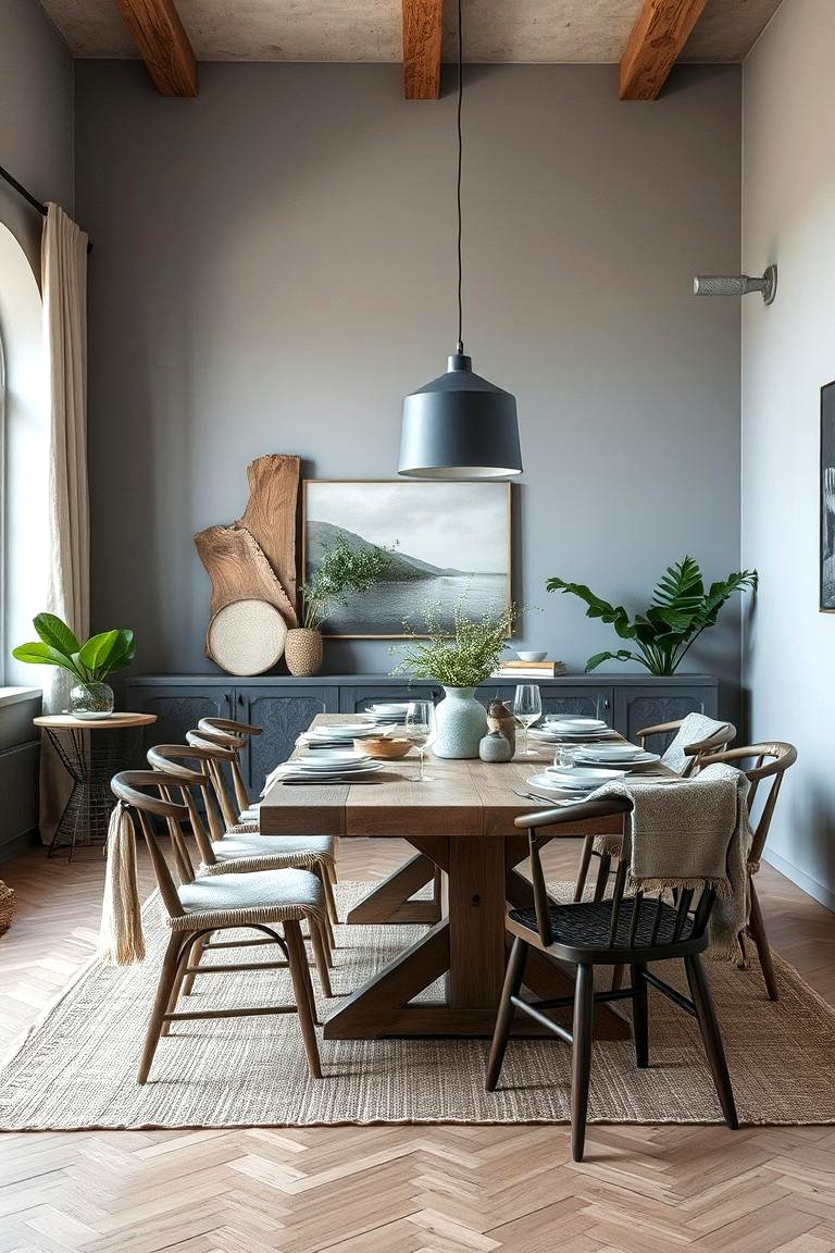 22 Gray Dining Room Decor Ideas for Chic Entertaining - Lost At E Minor